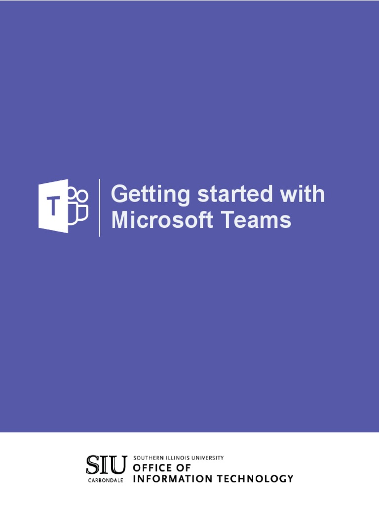 Microsoft Teams Training Guide | PDF | Computer File | Icon (Computing)