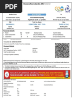 First AC Train Ticket Details | PDF | Identity Document