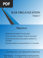 Bar Organization Chart | PDF | Waiting Staff | Bar