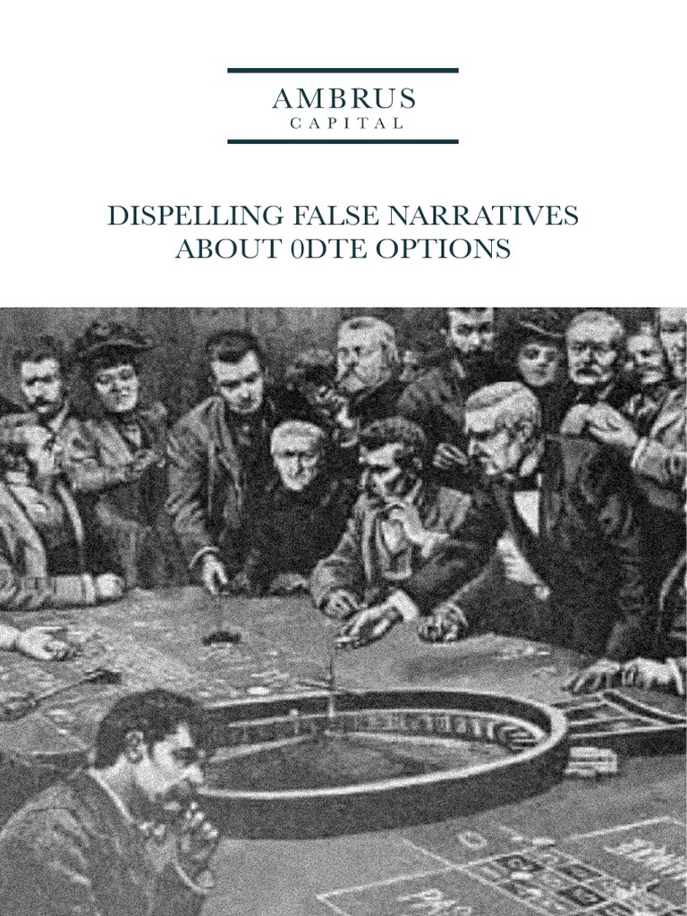 Understanding 0DTE Options Impact | PDF | Greeks (Finance) | Option ...