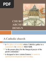 Roman Catholic Church Layout Guide | PDF | Catholic Church | Eucharist