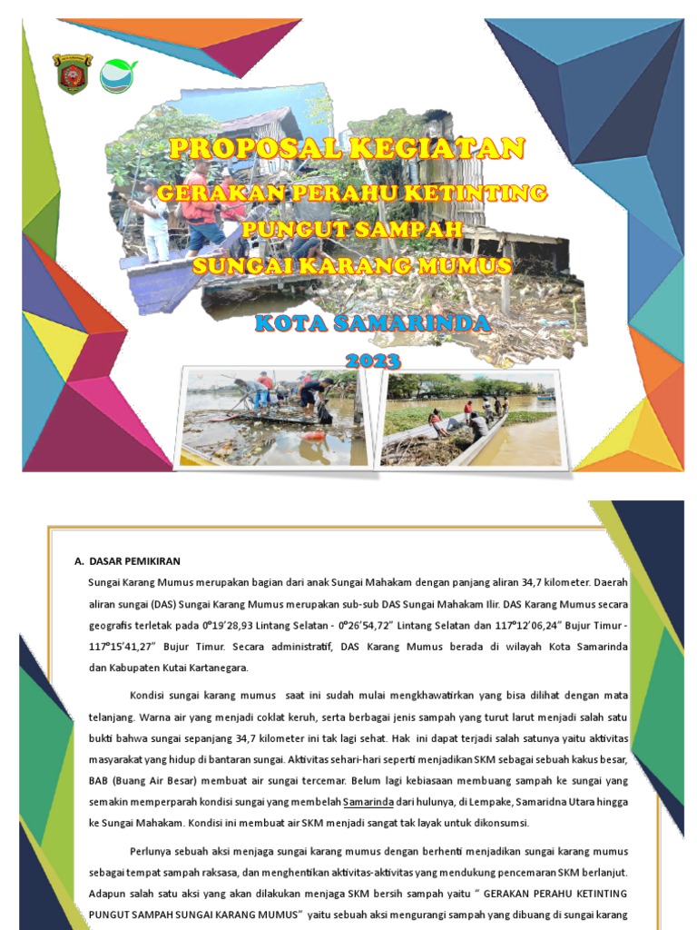 Proposal Pungut Sampah SKM 2 | PDF