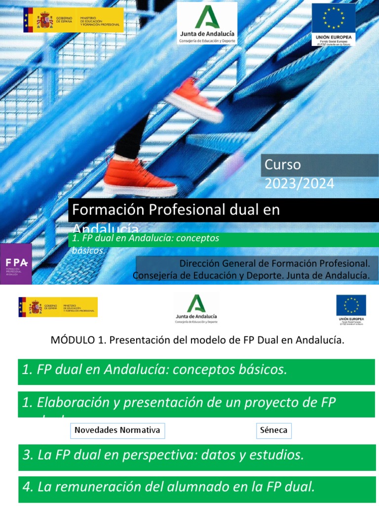 FP Dual en Andalucía: Guía 2023/2024 | PDF | Desarrollo profesional ...