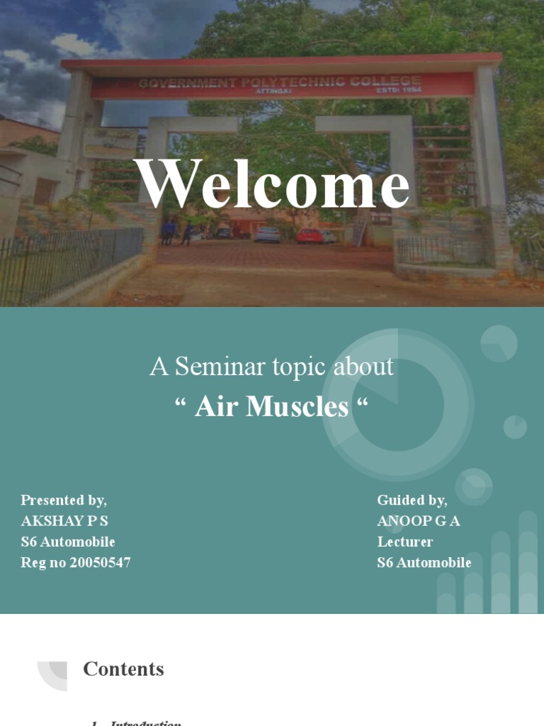 Air Muscle Seminar | PDF