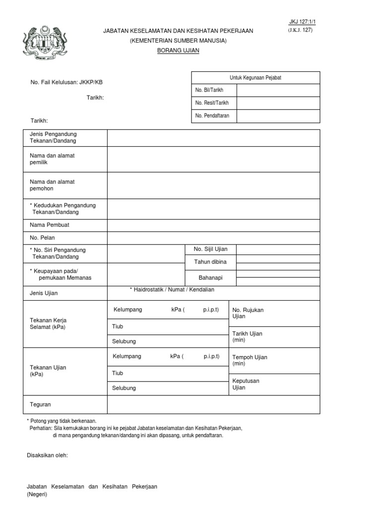 Vm_jkj127 Hydrotest Unfired Pressurizes Vessel | PDF