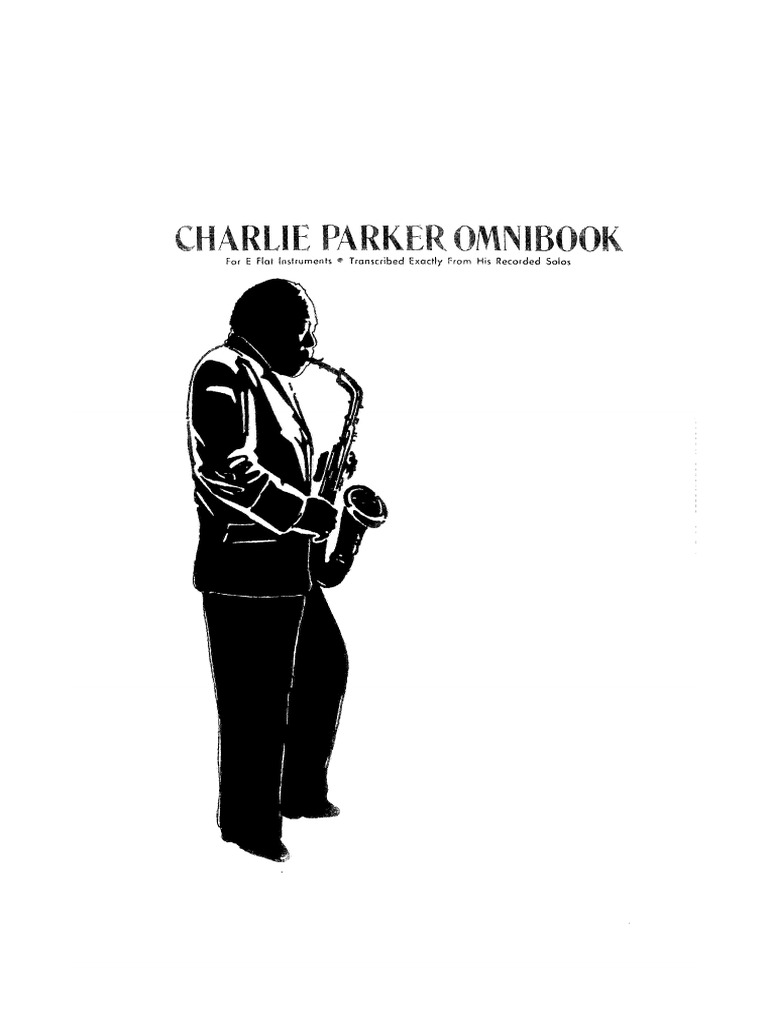 Abrir Abrir Abrir Charlie Parker - Omnibook Eb 6 | PDF