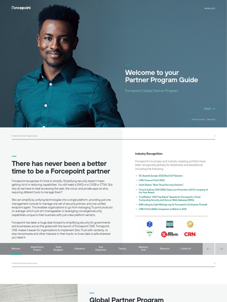 Forcepoint Global Partner Program Guide | PDF | Sales | Marketing