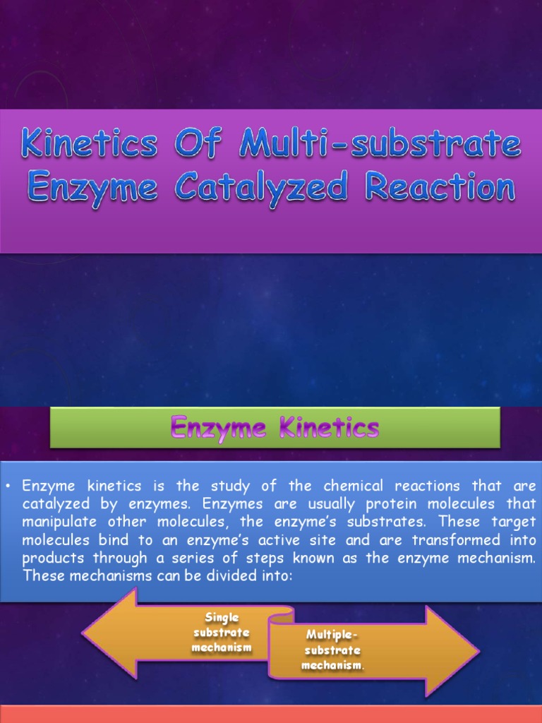 Bi Substrate Reaction PDF | PDF | Enzyme | Enzyme Kinetics