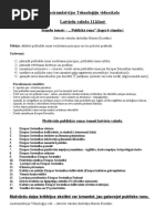 Konjugācijas - Atgādne | PDF