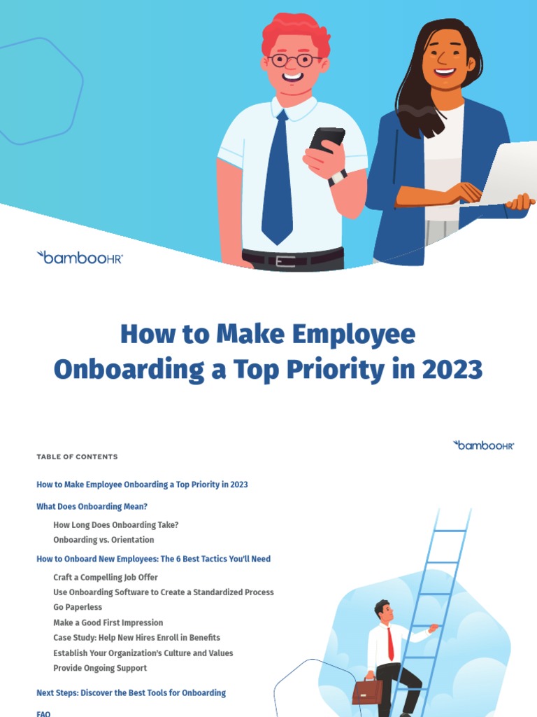 Employee Onboarding Tips 2023 | PDF