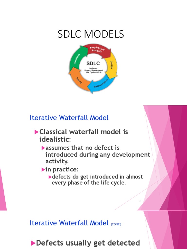 Sdlc Models Pdf Software Prototyping Prototype
