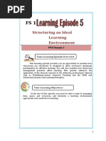 Fs1 Episode 5 | PDF | Teaching Method | Learning