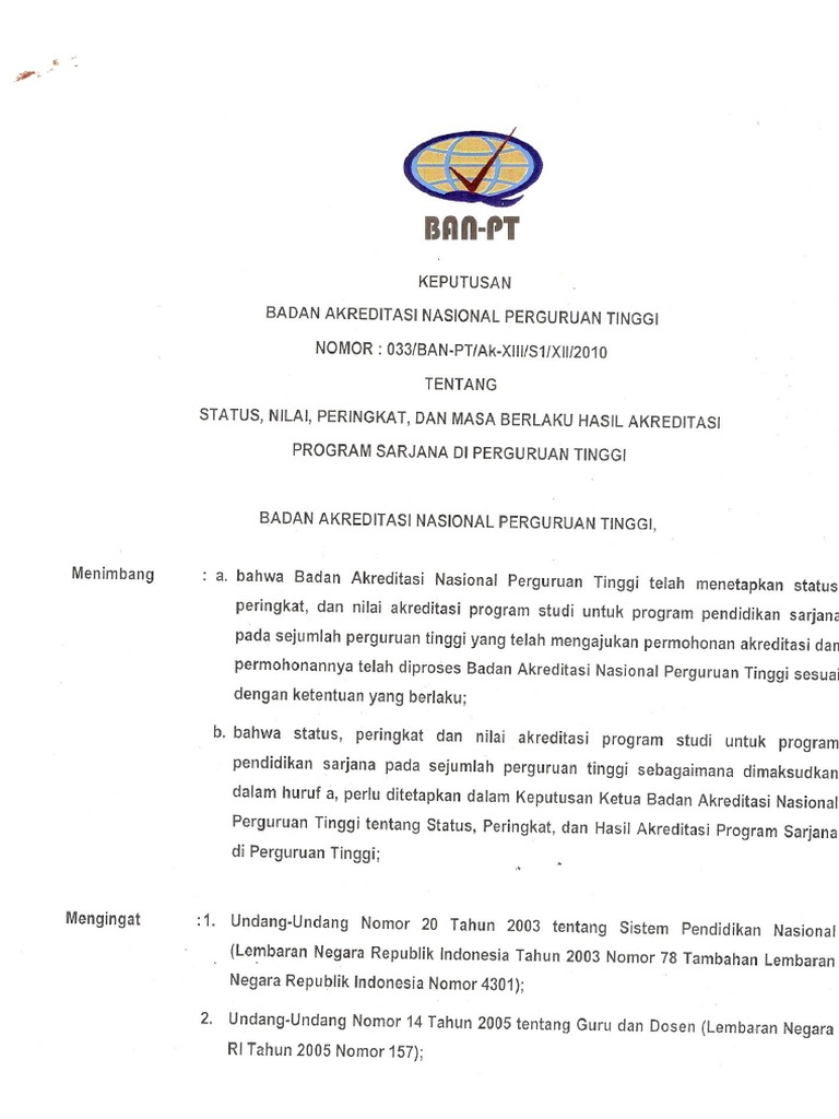 SK Ban PT PLS 2010 | PDF