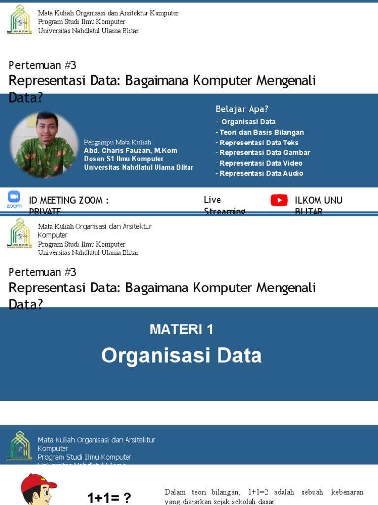 Representasi Data | PDF | Komputer