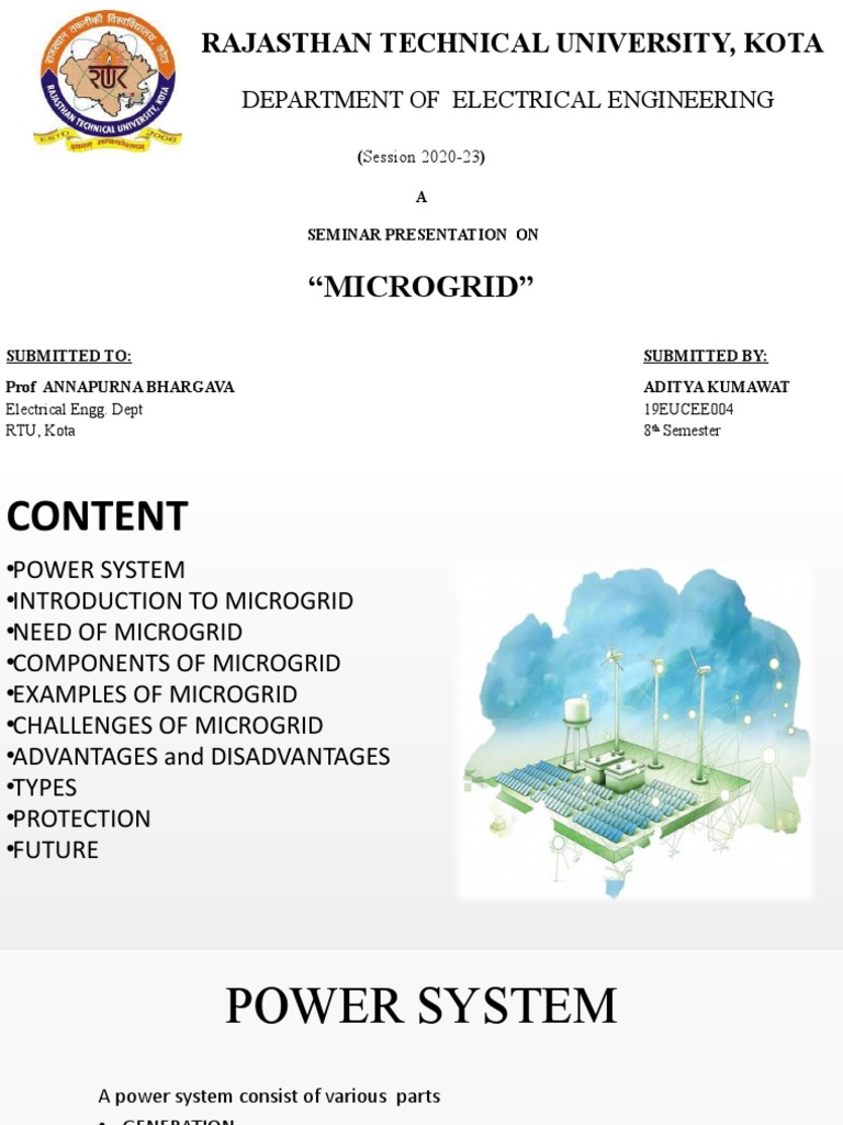 Microgrid | Download Free PDF | Distributed Generation | Electrical Grid