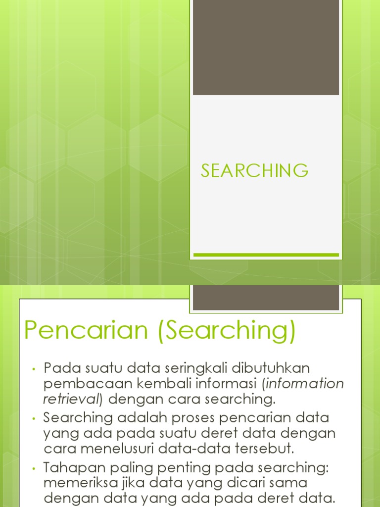 12 Searching | PDF