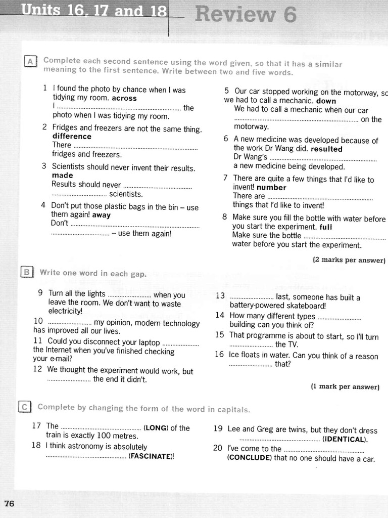 Review - Pronouns Relative Clauses | PDF