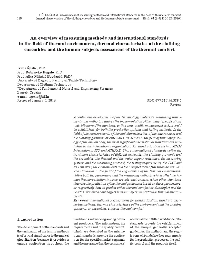 ASTM Thermal Properties of Textiles | PDF | Heat Transfer | Textiles