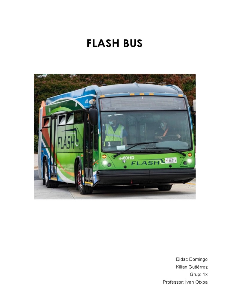 Treball Flash Bus | PDF