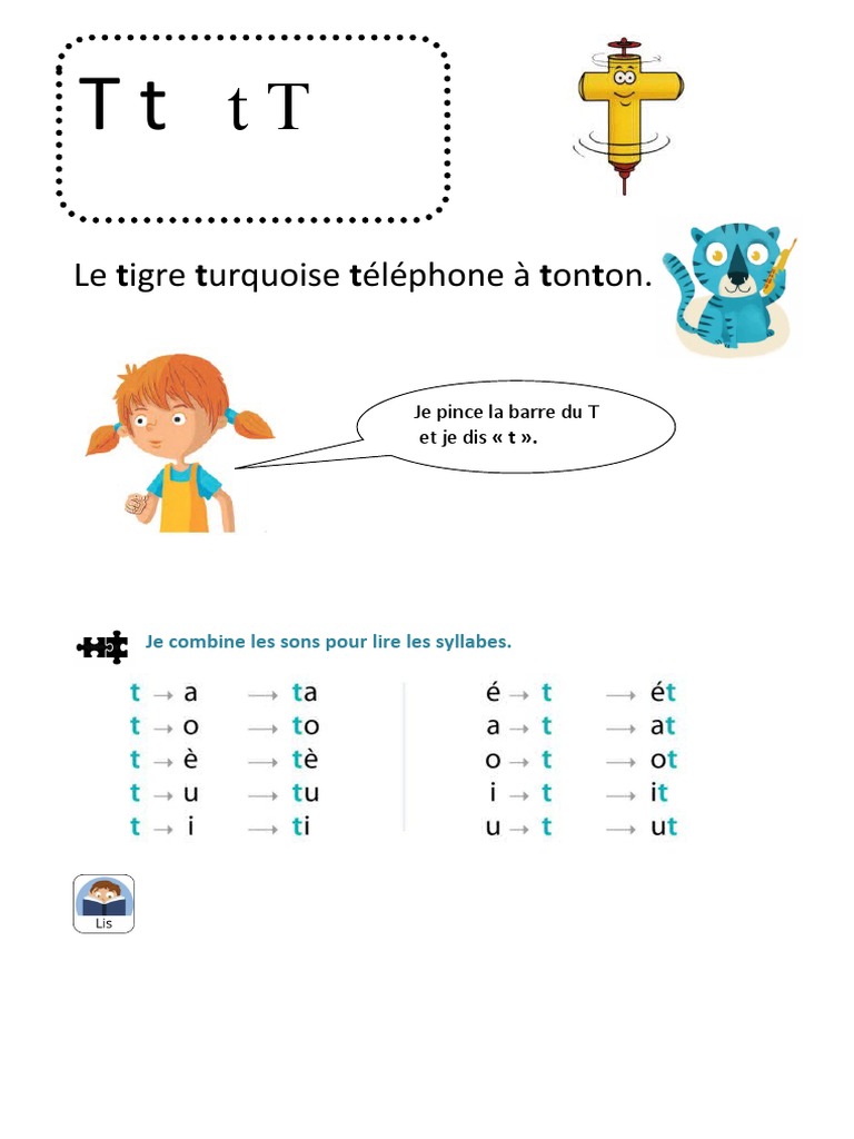 Comment Utiliser Le Son T – Son T Graphie – EMXVRB