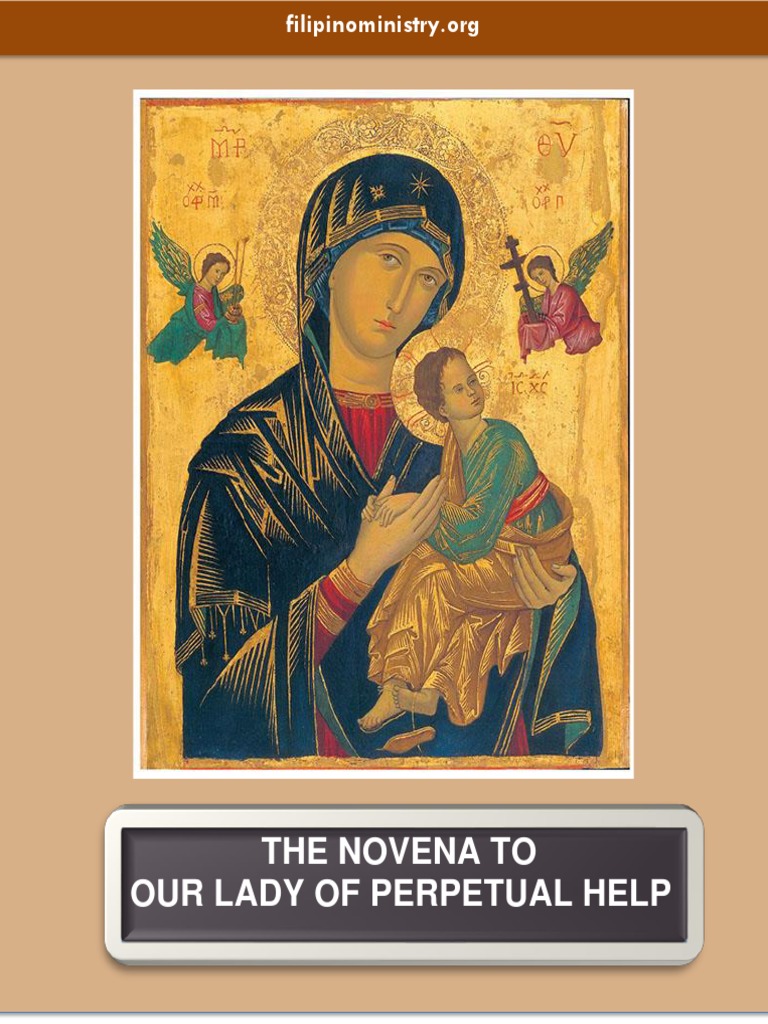 The Novena To Our Lady of Perpetual Help | PDF | Confession (Religion) | Jesus