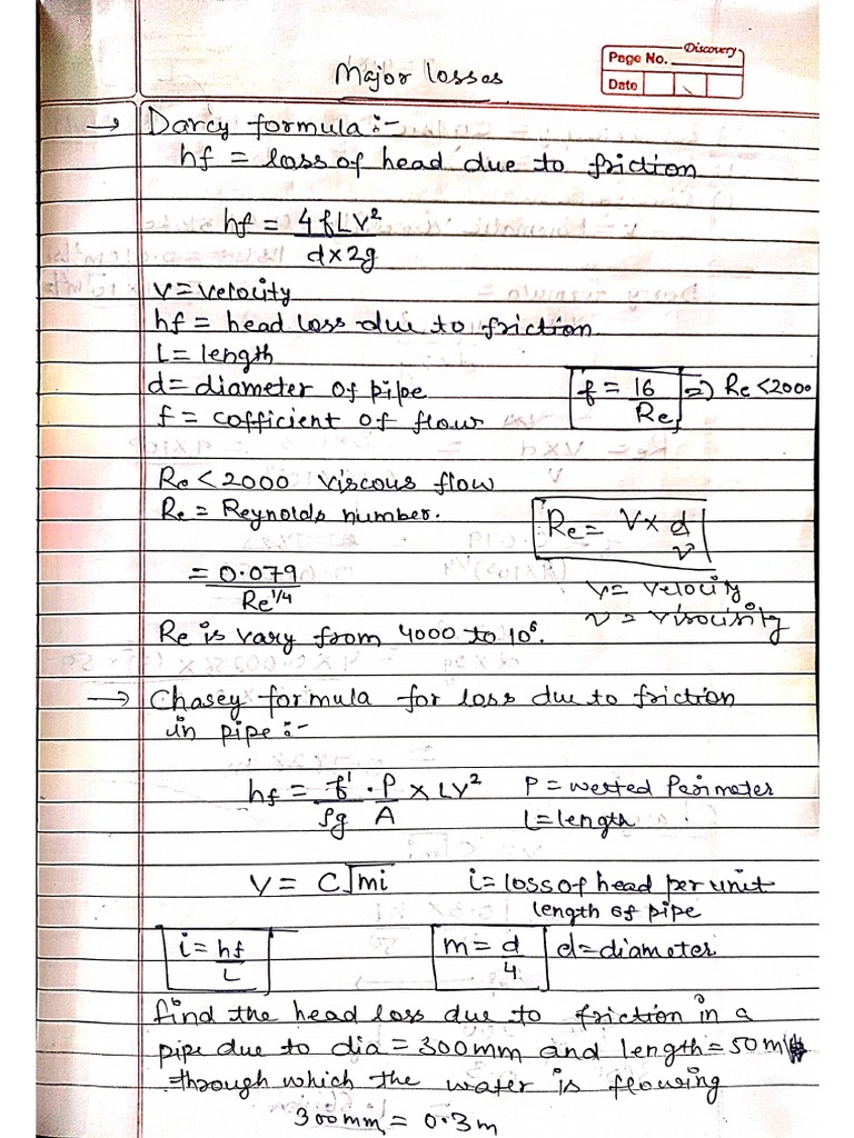 Hydraulic Notes by Sachin 429 | PDF