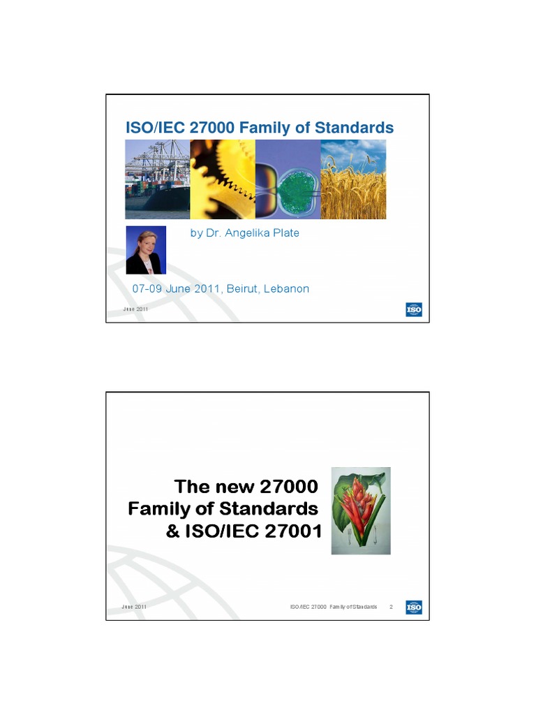 The new 27000 Family of Standards & ISO_IEC 27001 | PDF | Information Security | Audit
