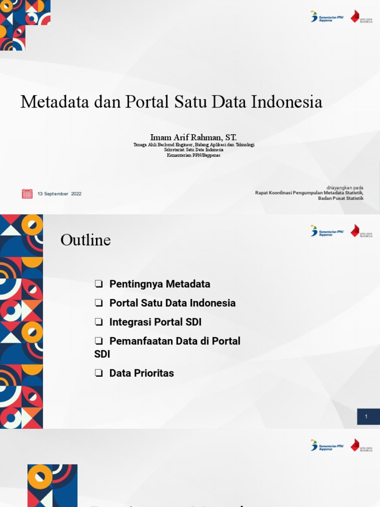Metadata Dan Portal SDI | PDF
