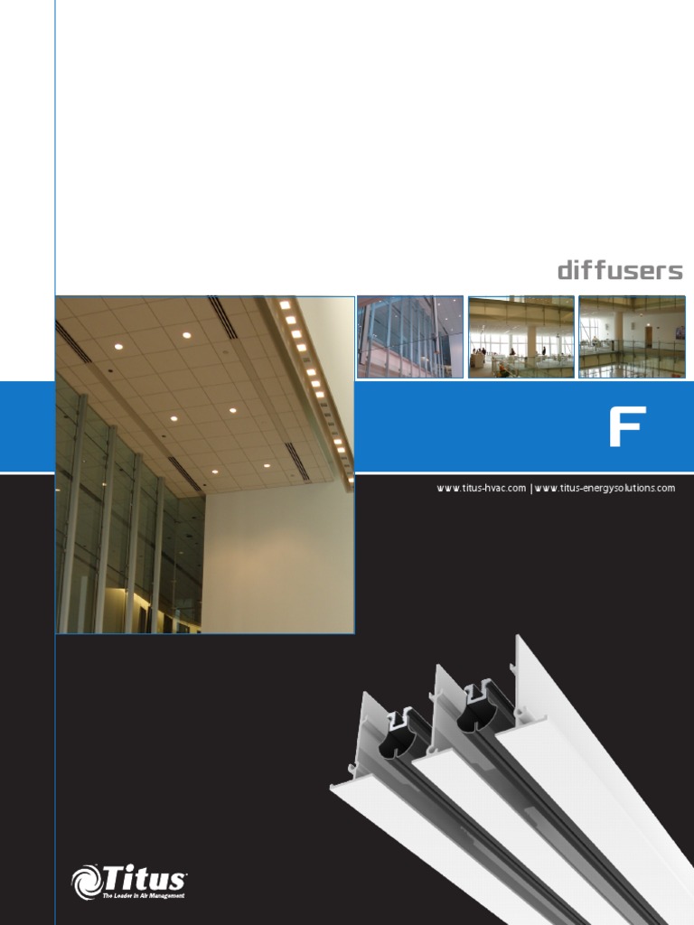 Titus Diffusers | PDF | Building Engineering | Architectural Elements