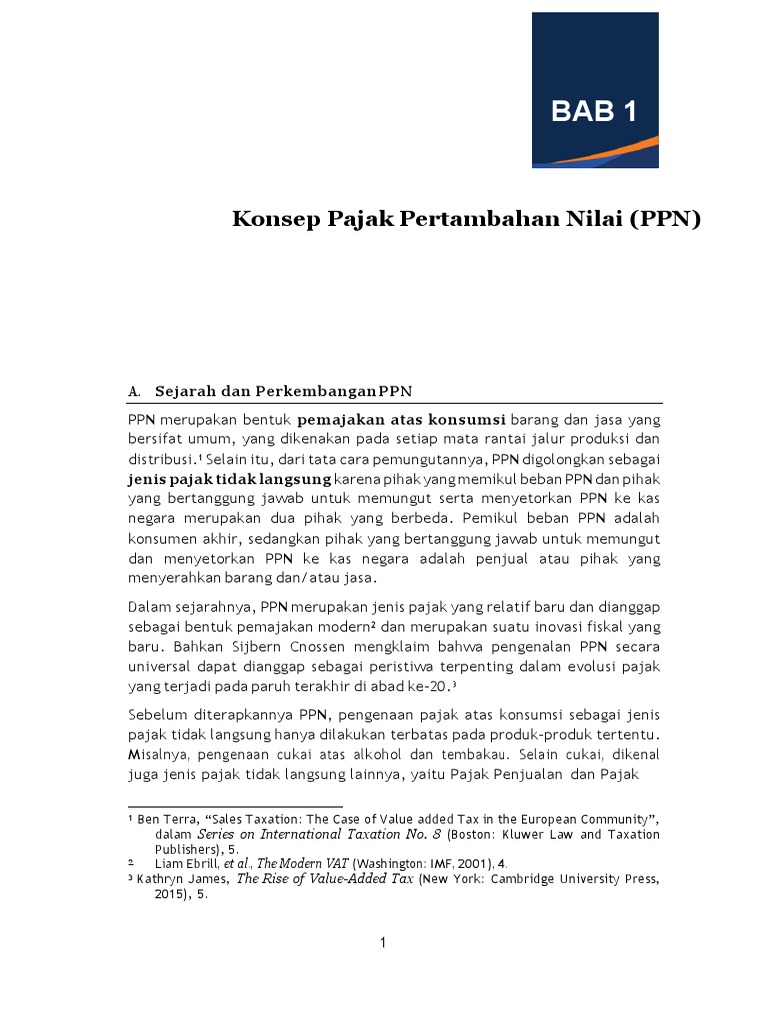 Konsep PPN | PDF | Bisnis