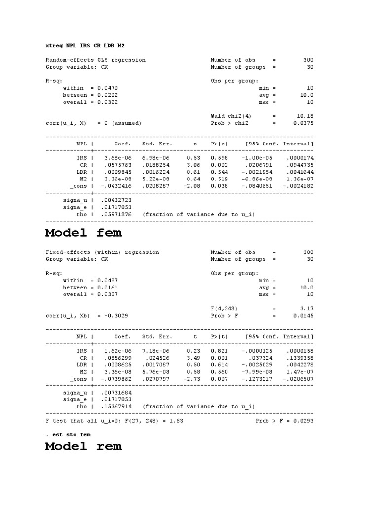 Fem Rem Pdf Teaching Mathematics Statistical Analysis