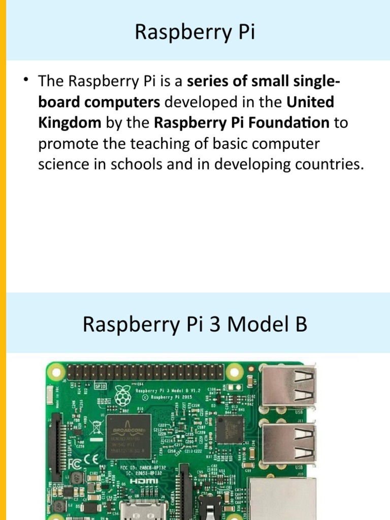 Unit 4 Notes | PDF | Raspberry Pi | Computer Engineering