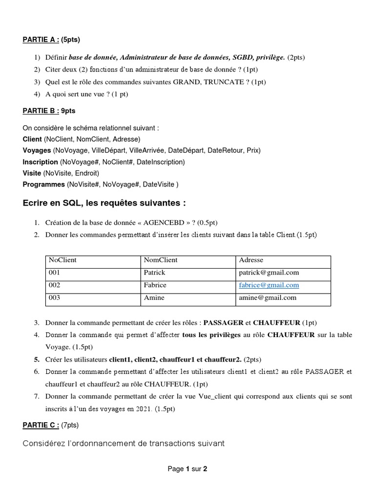 Administration Des Bases de Données | PDF | Technologie et ingénierie