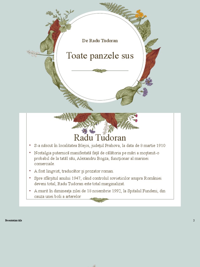 Toate Panzele Sus | PDF