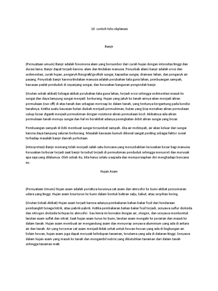 10 Contoh teks-WPS Office | PDF