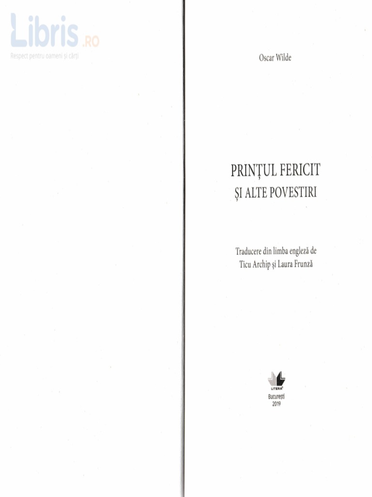 Printul Fericit - Oscar Wilde | PDF