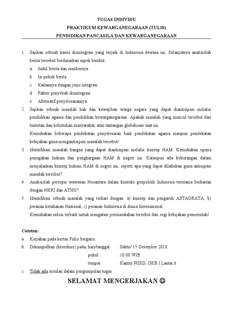 Tugas Individu-1 | PDF