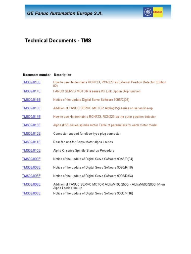 Tech Document TMS | PDF
