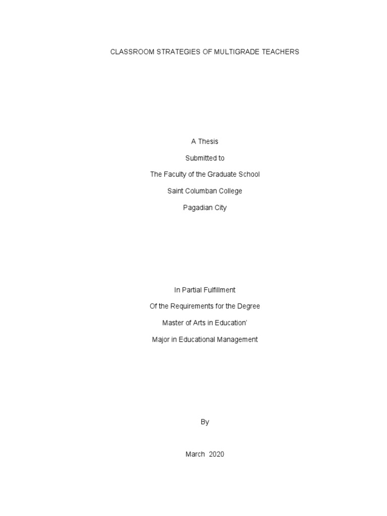 Quali Thesis Format | Download Free PDF | Data | Qualitative Research