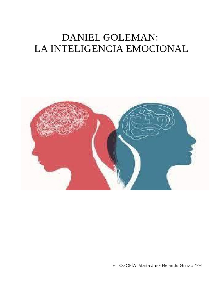 Inteligencia Emocional 1 | PDF | Inteligencia emocional | Las emociones