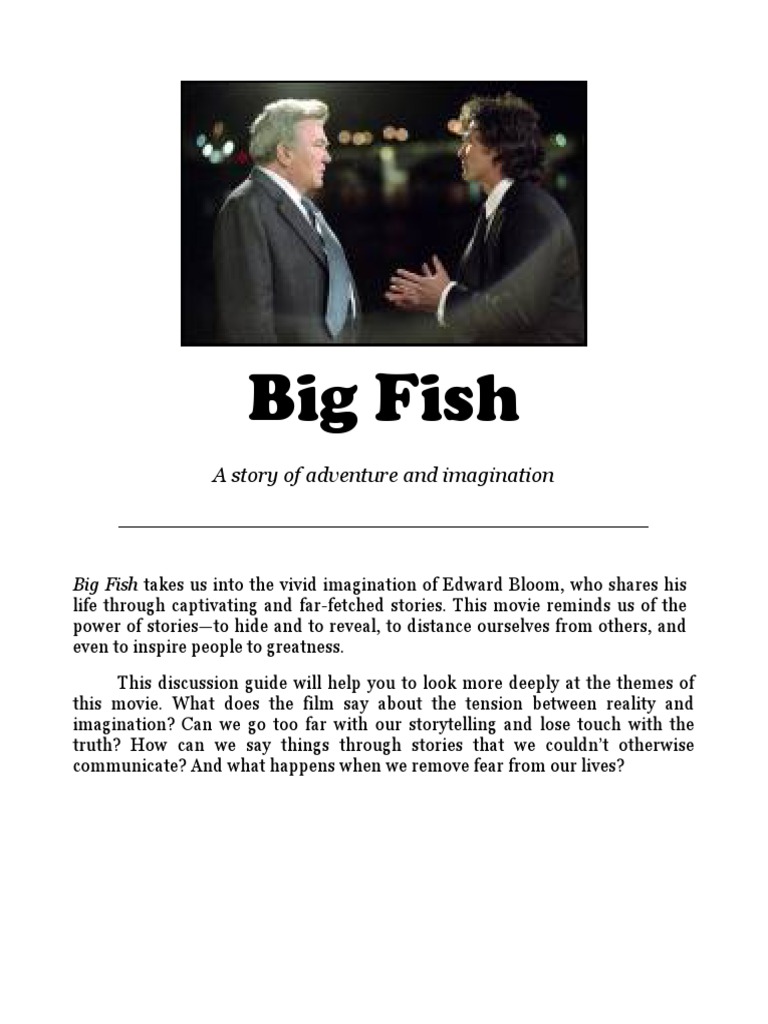 Big Fish Questions | PDF