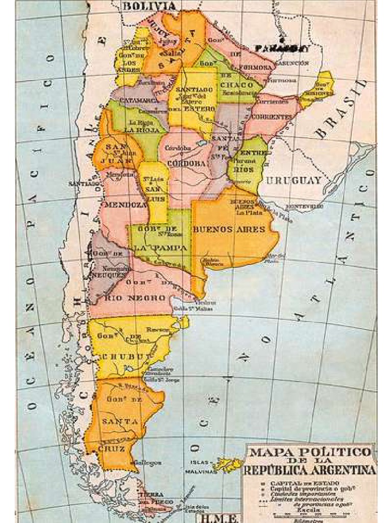 Mapa Argentina | PDF