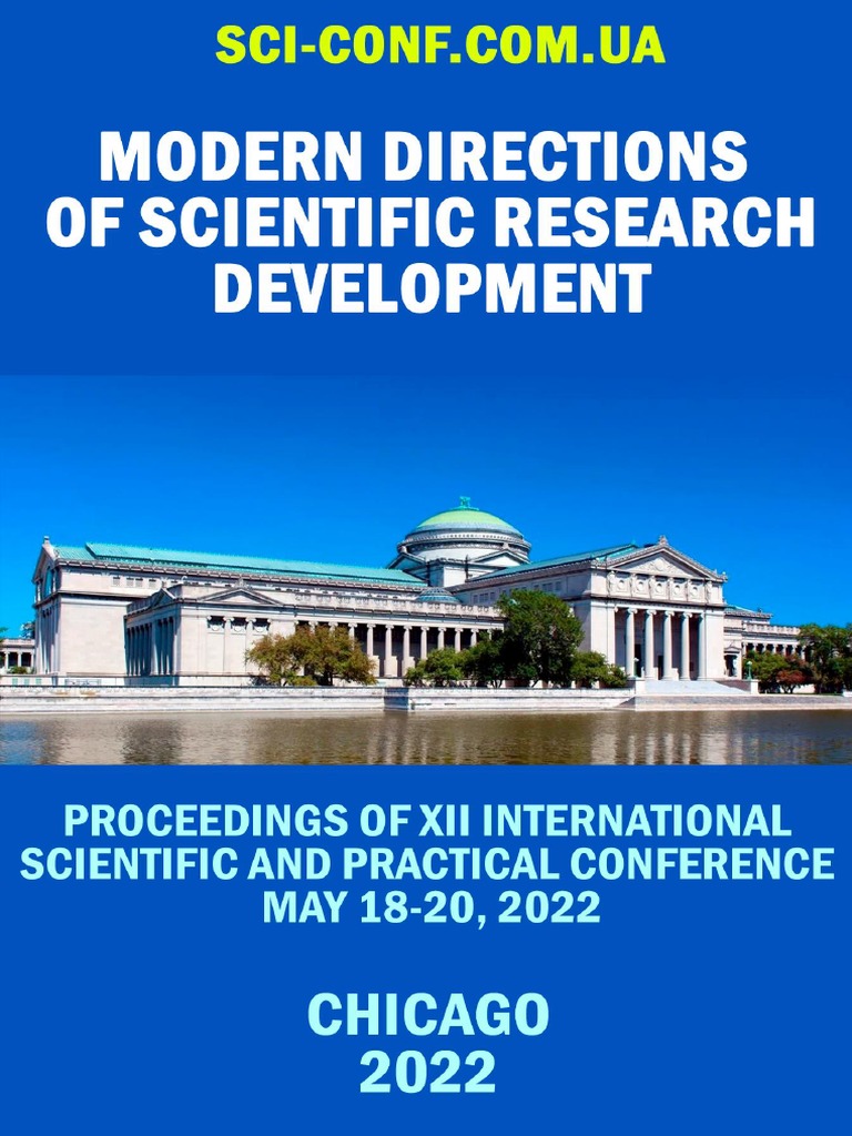 Modern Directions of Scientific Research Development 18 20.05.22 ...