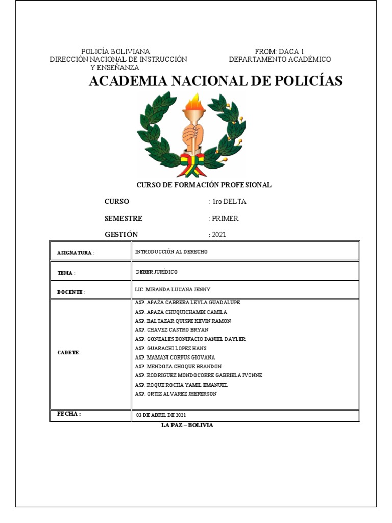 DEBER JURIDICO Final | PDF | Moralidad | Pagos
