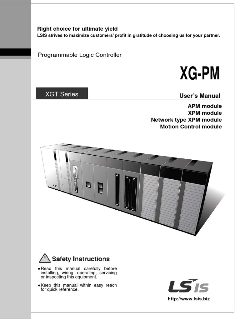 User Manual XG-PM Eng V2.0 | PDF | Programmable Logic Controller ...