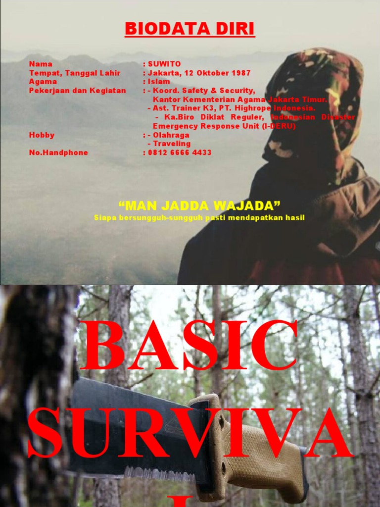 Materi SURVIVAL | PDF