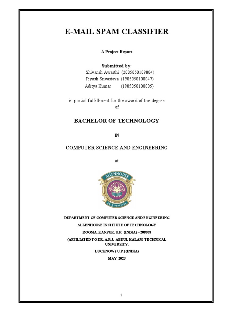 Final Project Report PDF | PDF | Computers