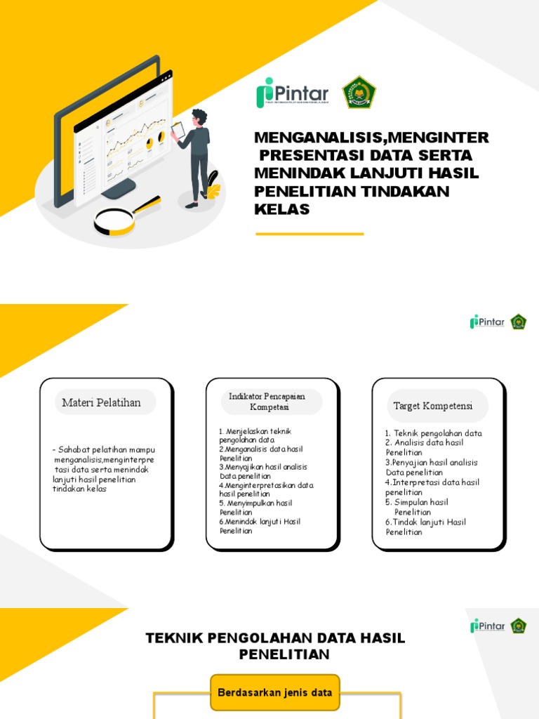 Menganalisis Dan Menginterpretasi Data Serta Menindak Lanjuti PTK | PDF