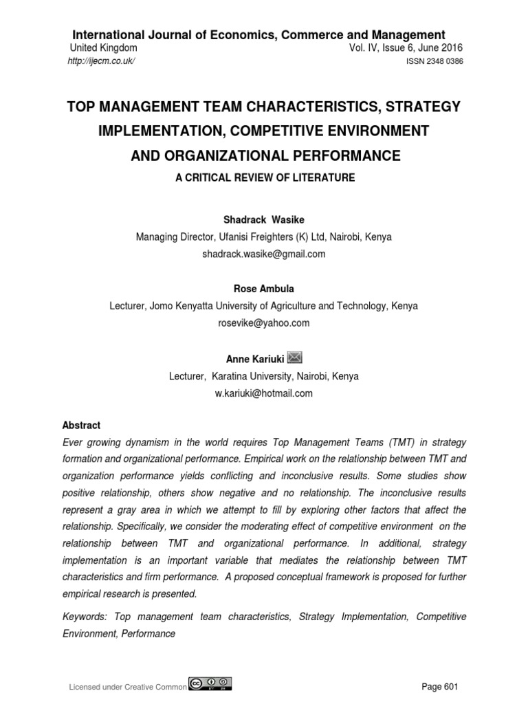 Anne Kariuki | PDF | Strategic Management | Business