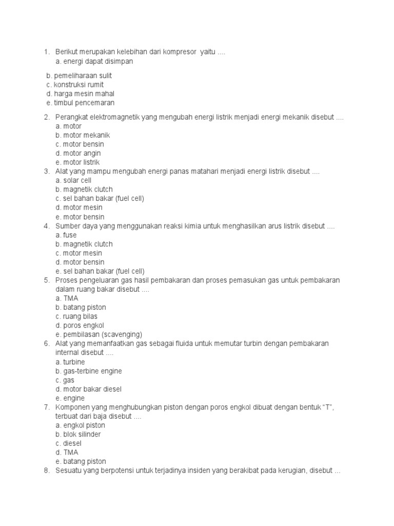 Soal TDO PAS Ganjil | PDF | Metode & Bahan Ajar | Sains & Matematika
